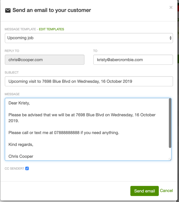 Sending Text Messages And Email Notifications To Customers Sortscape